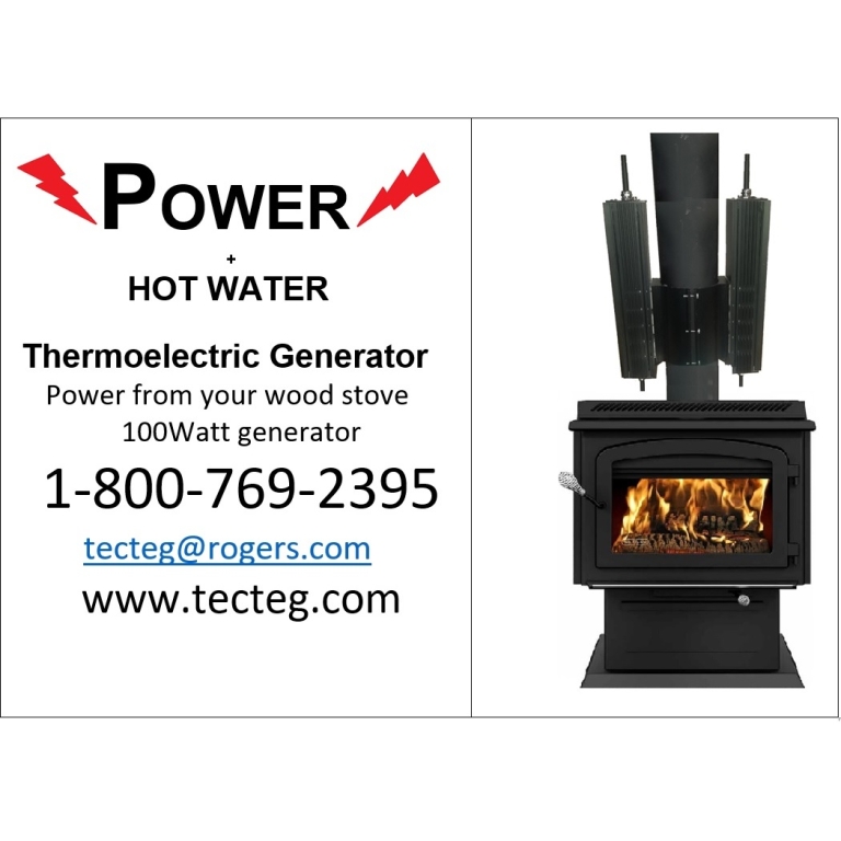 TEG10W stove top TEG Generator - Thermoelectric Generator